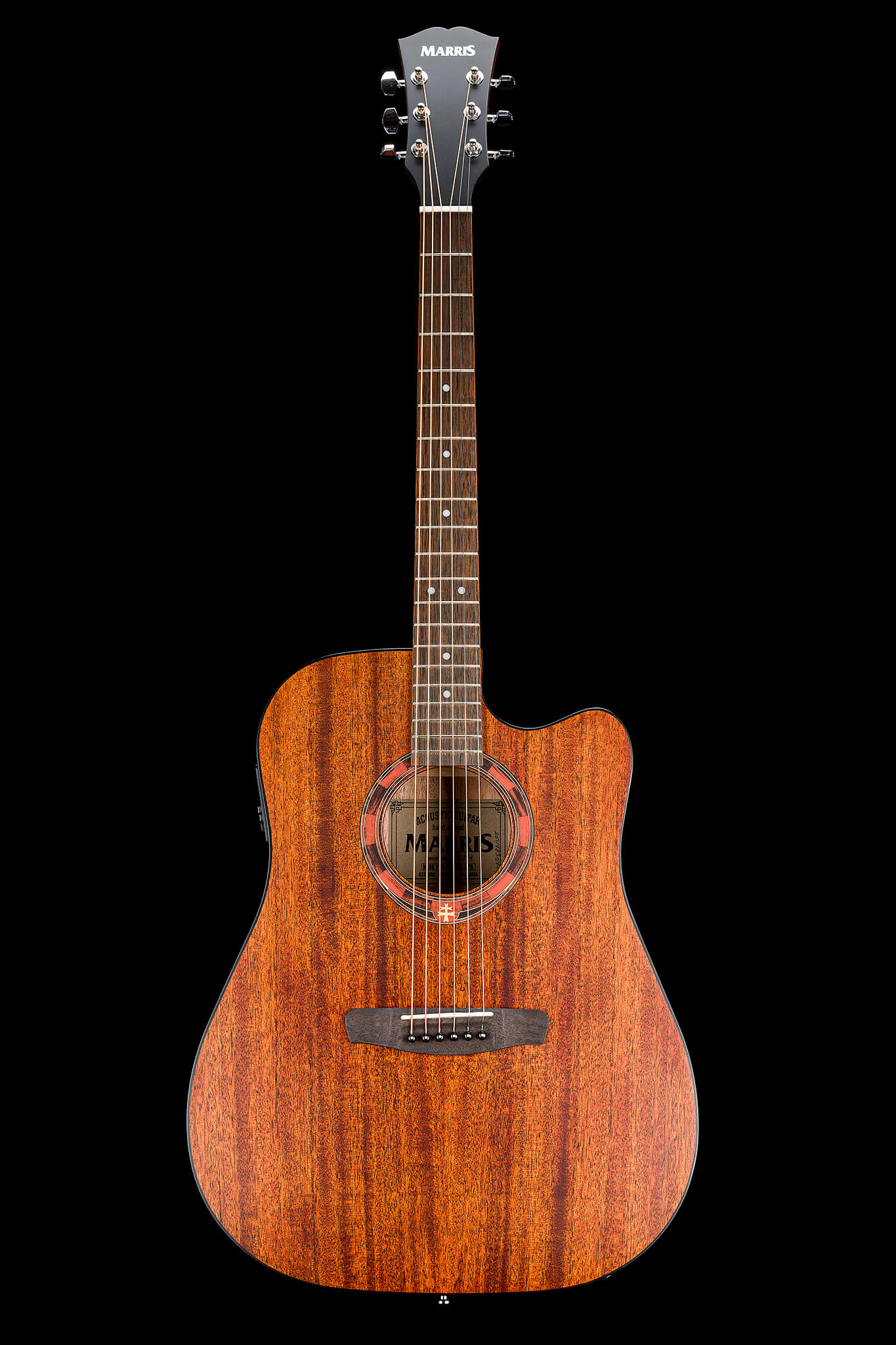 Gitara akustyczna Marris DCEM Cutaway Mahoń